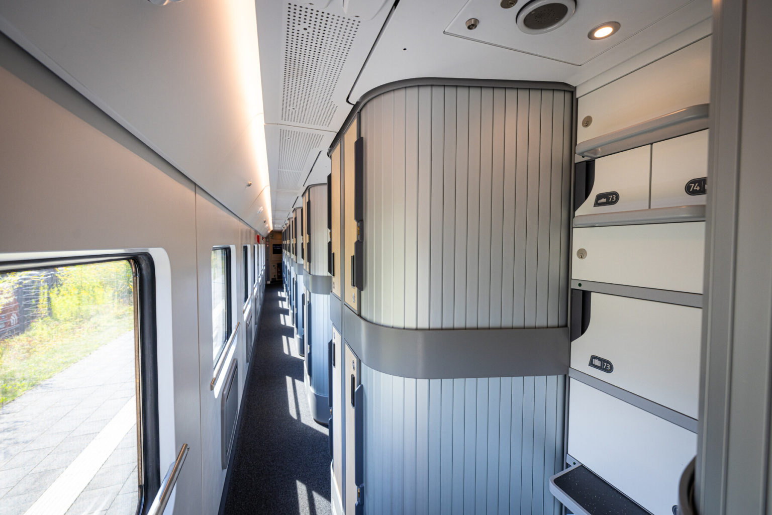 Minicabines in de nieuwe Nightjet: compacte privacy voor solo- en duo ...